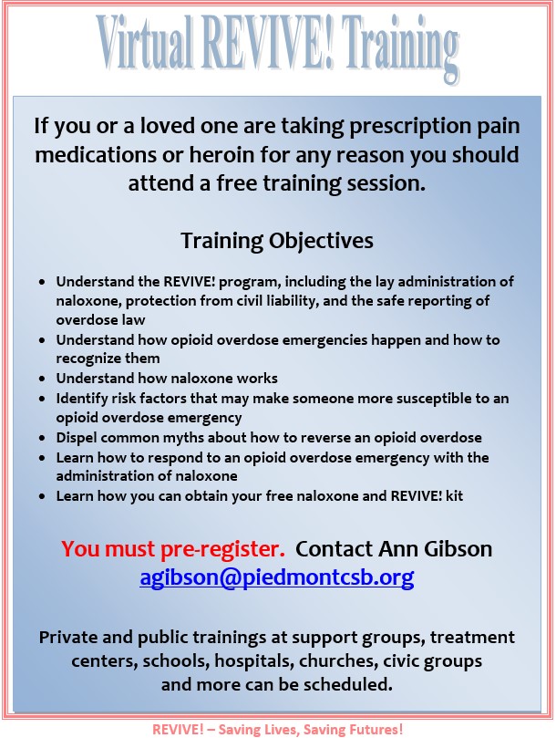 REVIVE – DrugFreeMHC